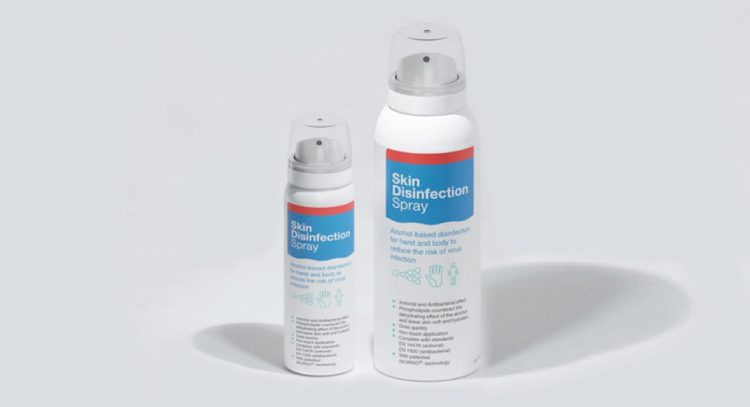 Nuevo spray de desinfección de los laboratorios Lipidor y Aurena ...